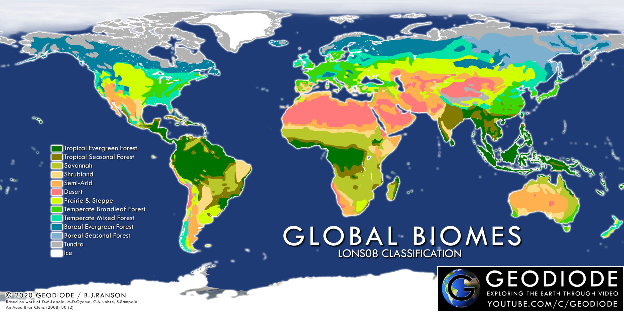 Biomes, introduction, the living landscapes of earth (0) - Geodiode